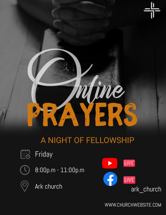 Prayer Poster Template | PosterMyWall