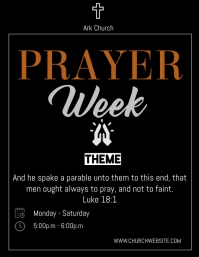 Prayer Poster Template | PosterMyWall