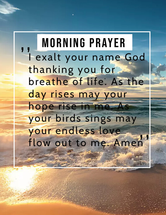 Prayer poster Template | PosterMyWall