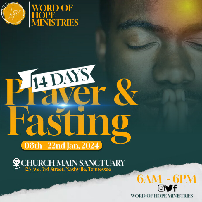 Copy of prayer poster | PosterMyWall