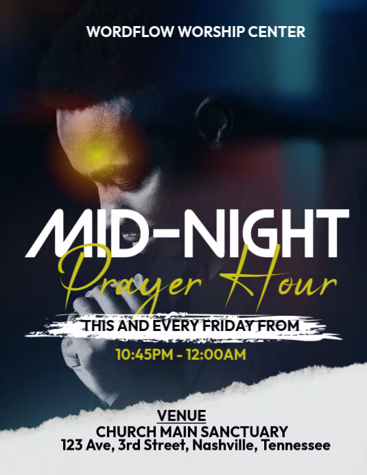 prayer poster Templat | PosterMyWall