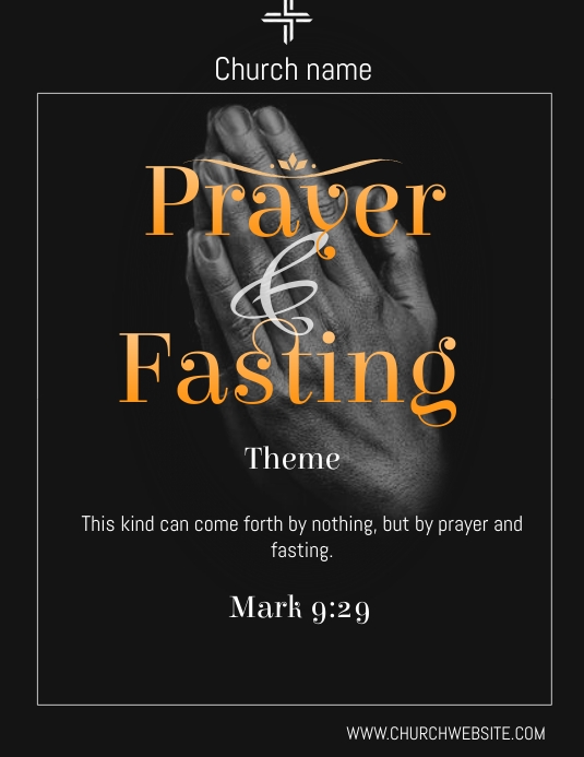 Prayer Poster Template | PosterMyWall