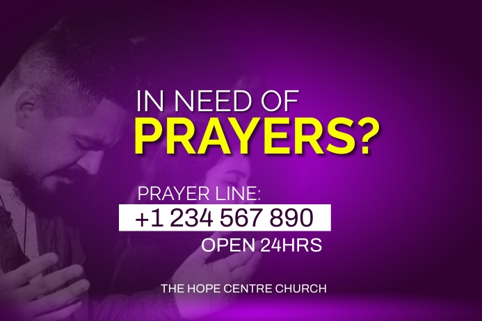 Copy of prayer poster | PosterMyWall