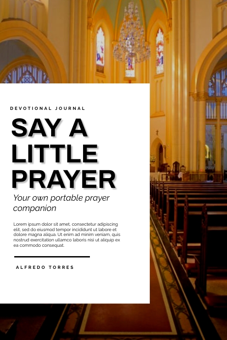 PRAYER POSTER.E Template | PosterMyWall