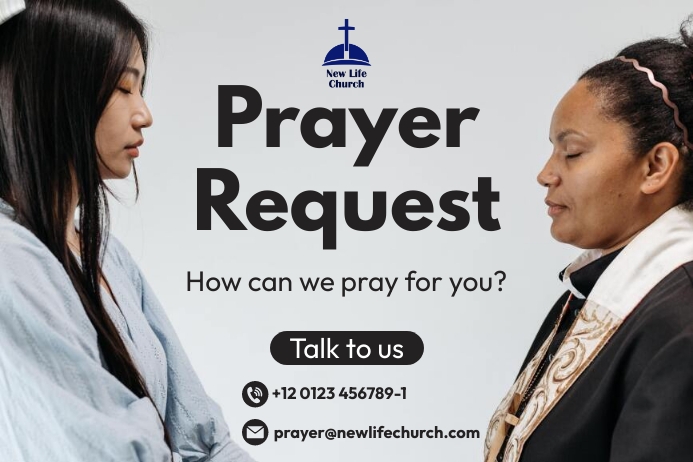 Plantilla de prayer request flyer | PosterMyWall