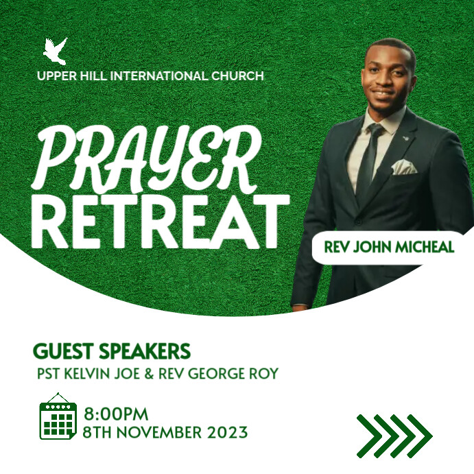 prayer retreat Template | PosterMyWall