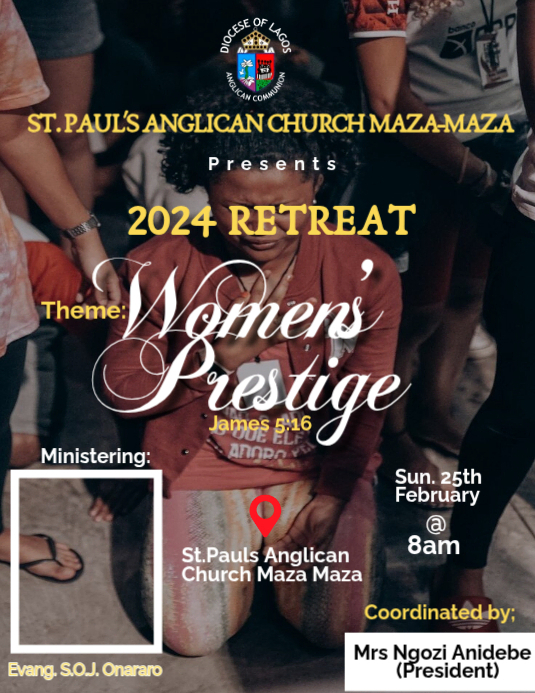 Prayer Retreat Flyer Template | PosterMyWall