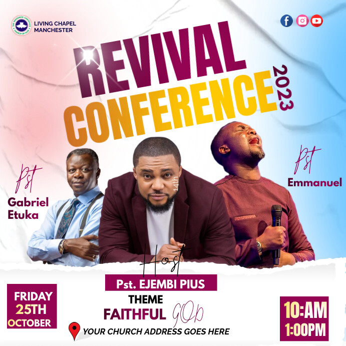 PRAYER REVIVAL CONFERENCE | PosterMyWall