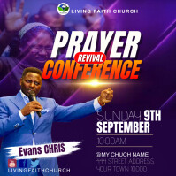 PRAYER REVIVAL CONFERENCE Template | PosterMyWall
