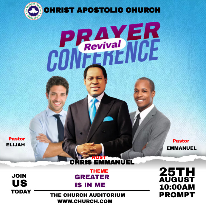 PRAYER REVIVAL CONFERENCE | PosterMyWall