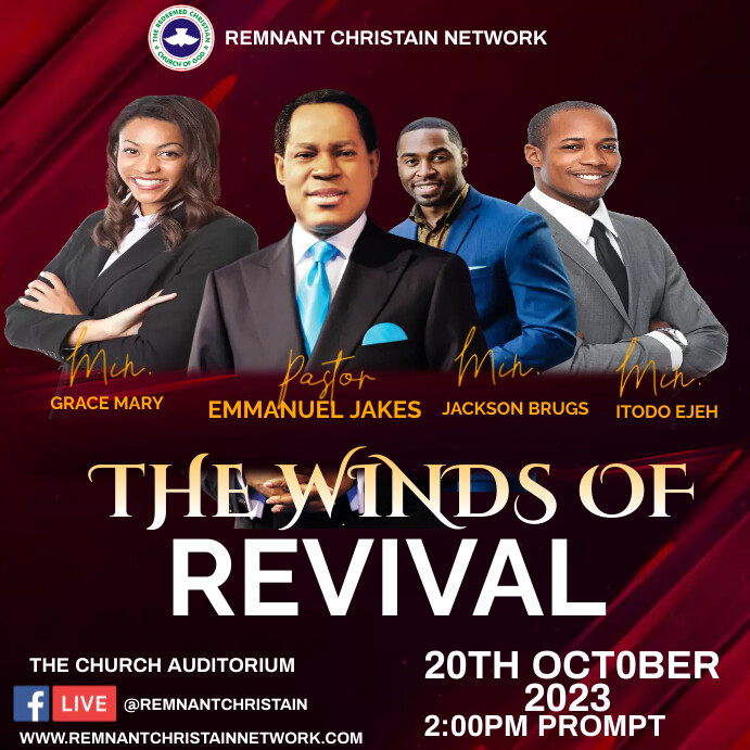 PRAYER REVIVAL CONFERENCE Template | PosterMyWall