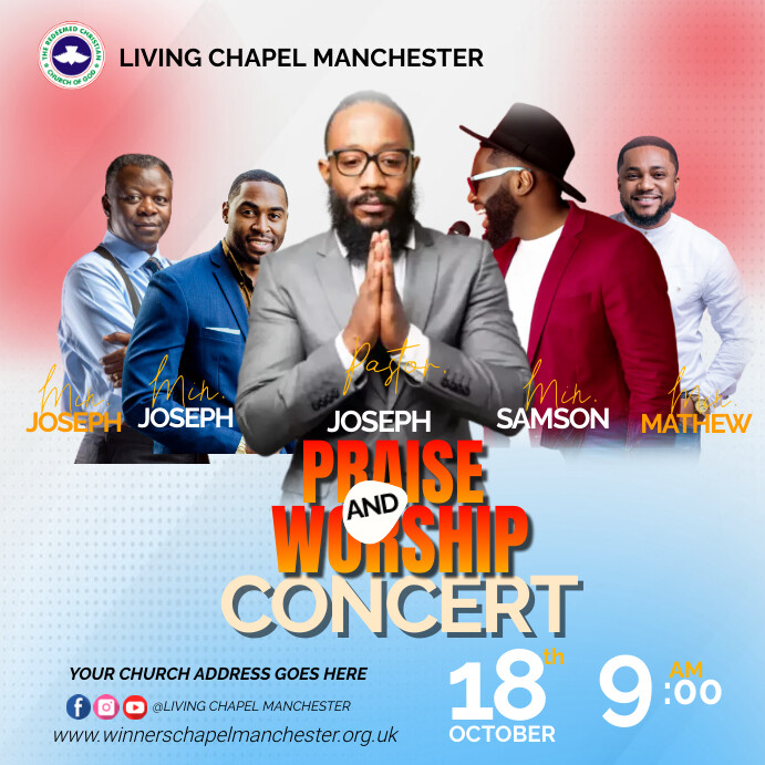 PRAYER REVIVAL CONFERENCE Template | PosterMyWall