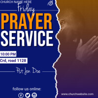 prayer service (3) Template | PosterMyWall