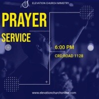 PRAYER SERVICE Template | PosterMyWall
