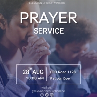 PRAYER SERVICE Template | PosterMyWall