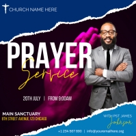prayer service Template | PosterMyWall