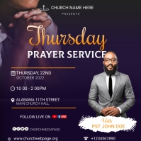 Prayer Service Template | PosterMyWall