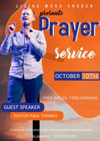 Prayer Service Template | PosterMyWall