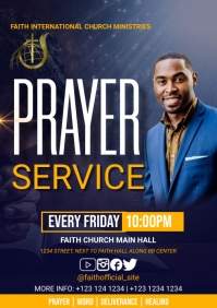 Prayer Service Template | PosterMyWall