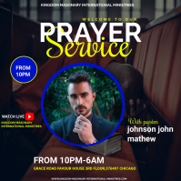 Prayer Service Template | PosterMyWall