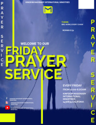 Prayer Service Template | PosterMyWall