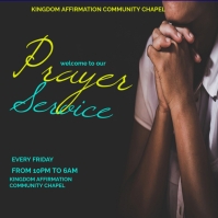 Prayer Service Template | PosterMyWall