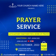 Prayer Service Template | PosterMyWall