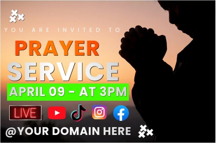 prayer service Template | PosterMyWall