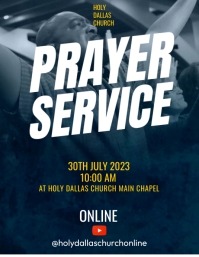Prayer Service Template | PosterMyWall