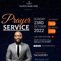 Prayer Service Template | PosterMyWall