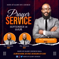 prayer service Template | PosterMyWall
