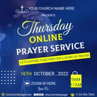 Prayer Service Template | PosterMyWall