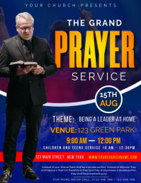 Prayer Service Template | PosterMyWall