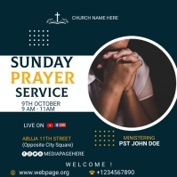 Prayer Service Template | PosterMyWall