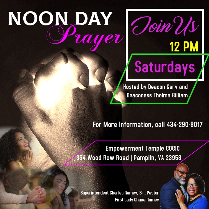 Prayer Service Template | PosterMyWall