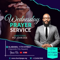 Prayer Service Template | PosterMyWall