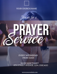 prayer service flyer Template | PosterMyWall
