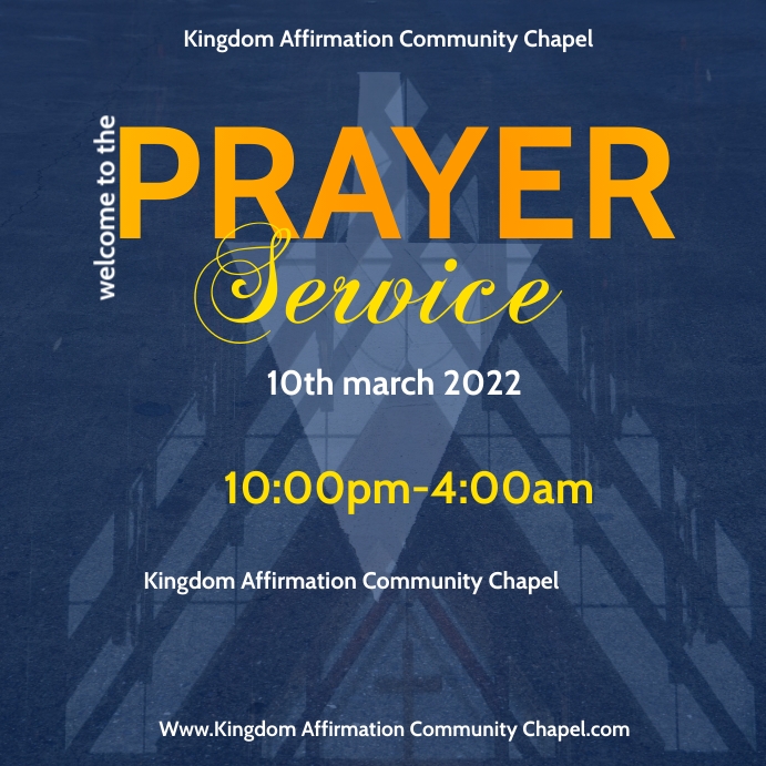 Brosur Templat Poster Pamflet Layanan Doa | PosterMyWall