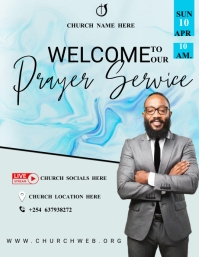 Prayer Service Template | PosterMyWall