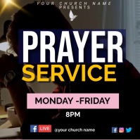 prayer service Template | PosterMyWall