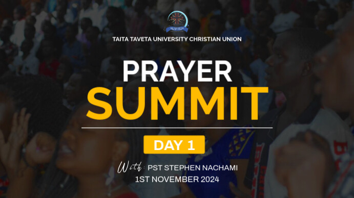 prayer summit Template | PosterMyWall