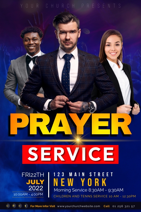 Prayer Sunday Template | PosterMyWall