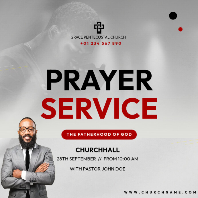 prayer sunday Template | PosterMyWall