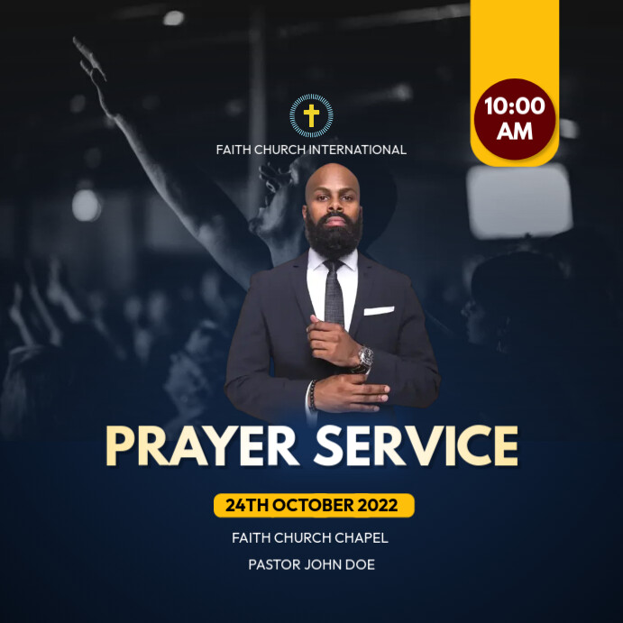 prayer sunday Template | PosterMyWall