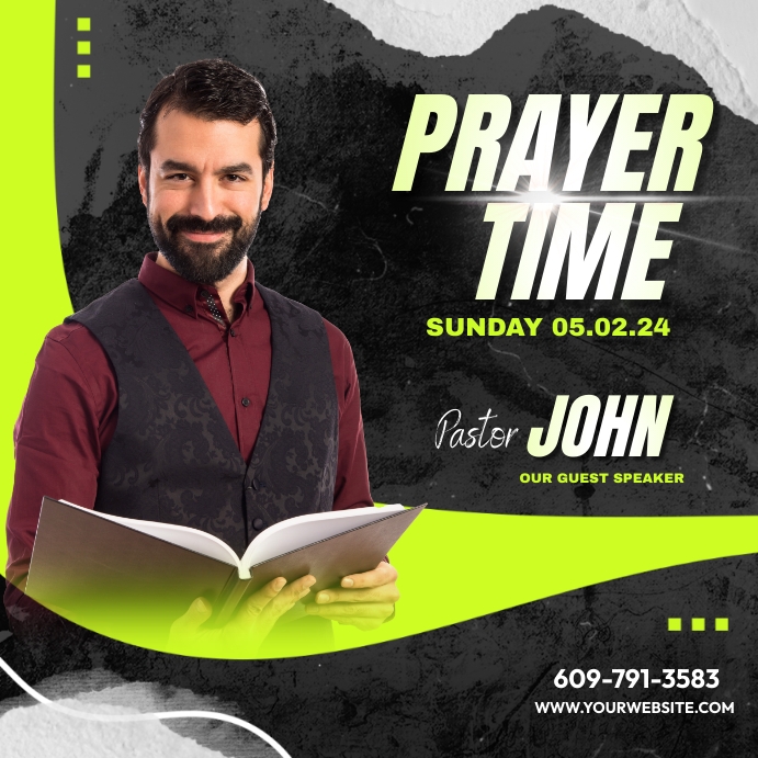 Prayer Time Ads Template | PosterMyWall