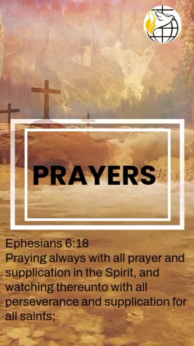 Prayer video template | PosterMyWall