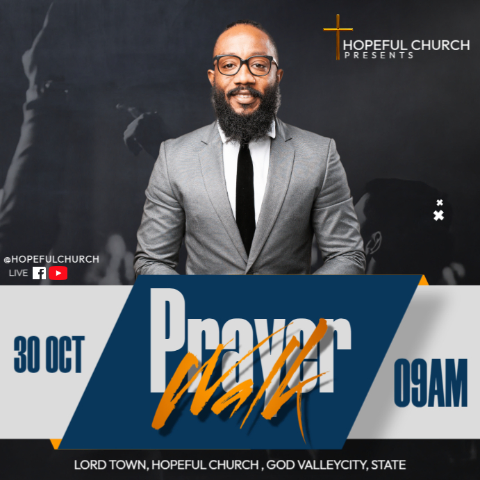 Prayer Walk Template | PosterMyWall
