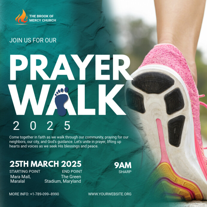 Copy of Prayer Walk Poster | PosterMyWall