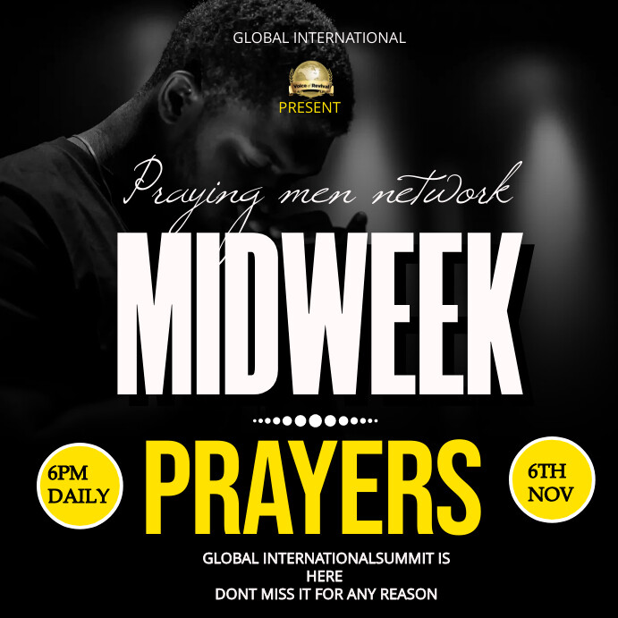 PRAYERS (2) Template | PosterMyWall