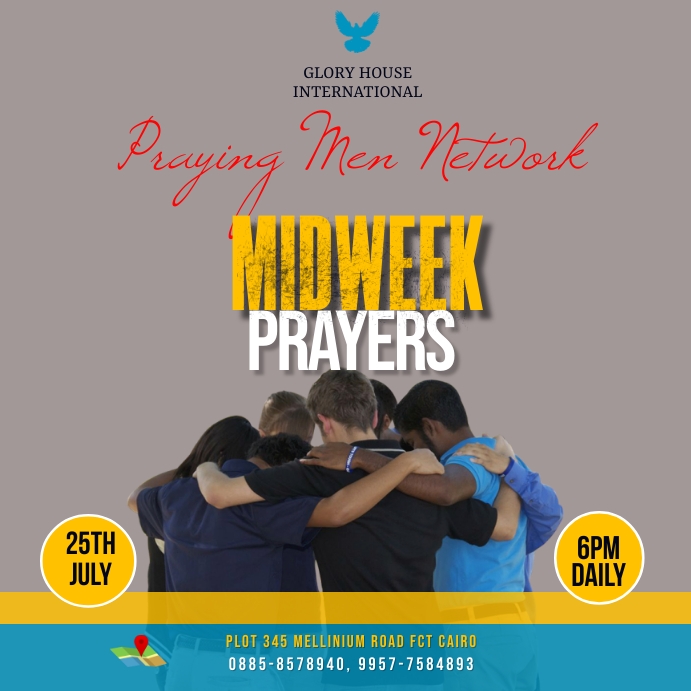 prayers conference Template | PosterMyWall